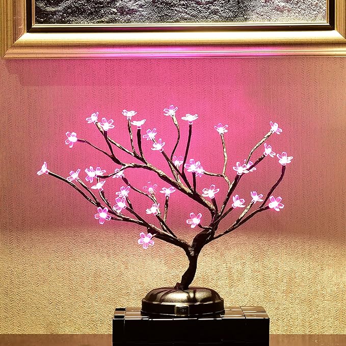 16IN Cherry Blossom Tree Lamp – Ehomeinc.com